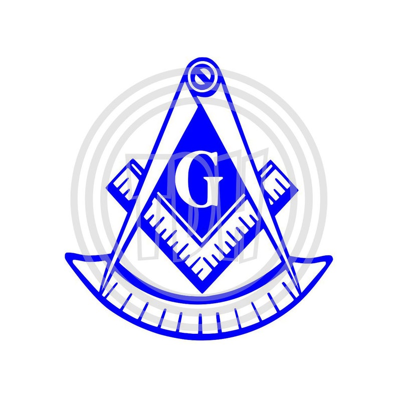 Masonic Past Master Square and Compass 1 Decal for Your YETI | Etsy