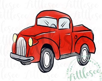 Truck farm clipart | Etsy