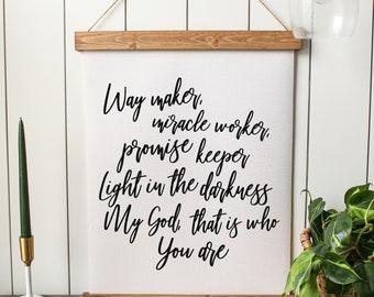 Waymaker Wall Art - Etsy