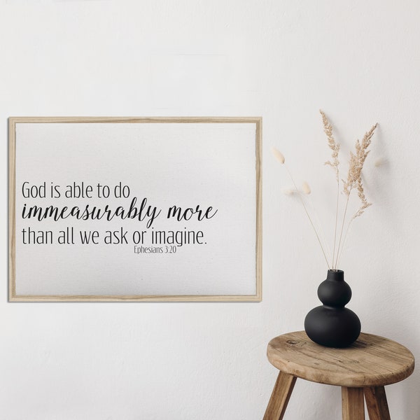 Ephesians 3 20 - Etsy