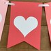 Heart Banner, Valentine’s Day Banner, Valentine’s Decor - Etsy