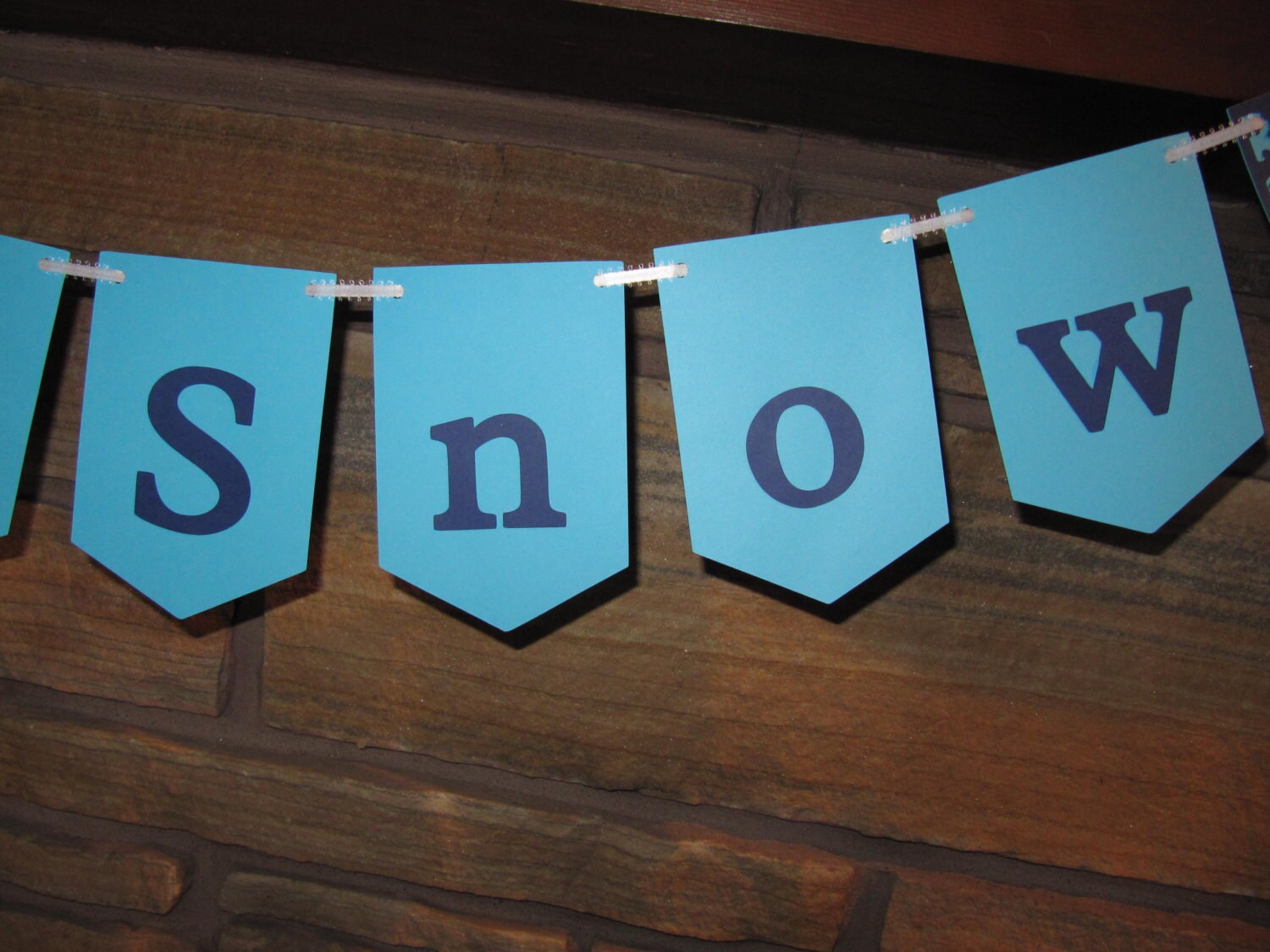 Let It Snow Banner, Winter Banner, Winter Garland, Let It Snow ...