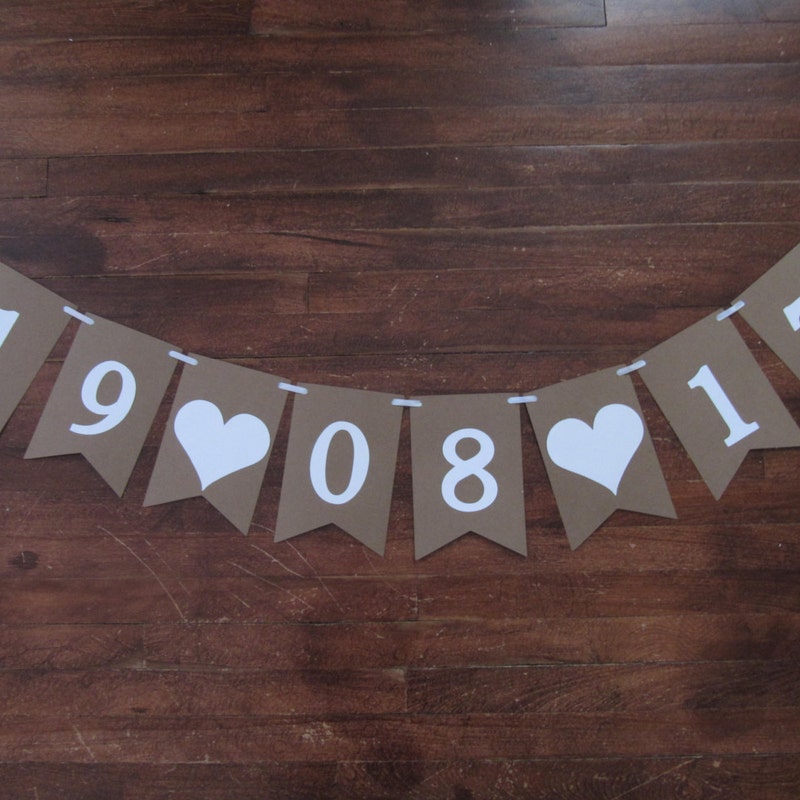 Save the Date Banner - Etsy