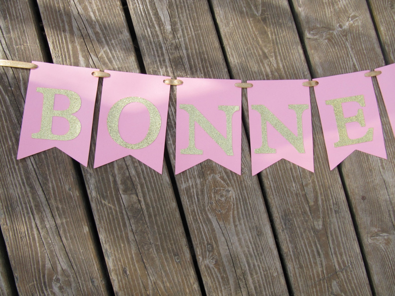 Bonne Fete Banner, French Birthday Banner, Birthday Bunting, Girl ...