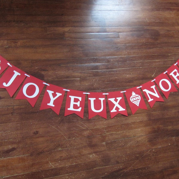 Joyeux Noel - Etsy