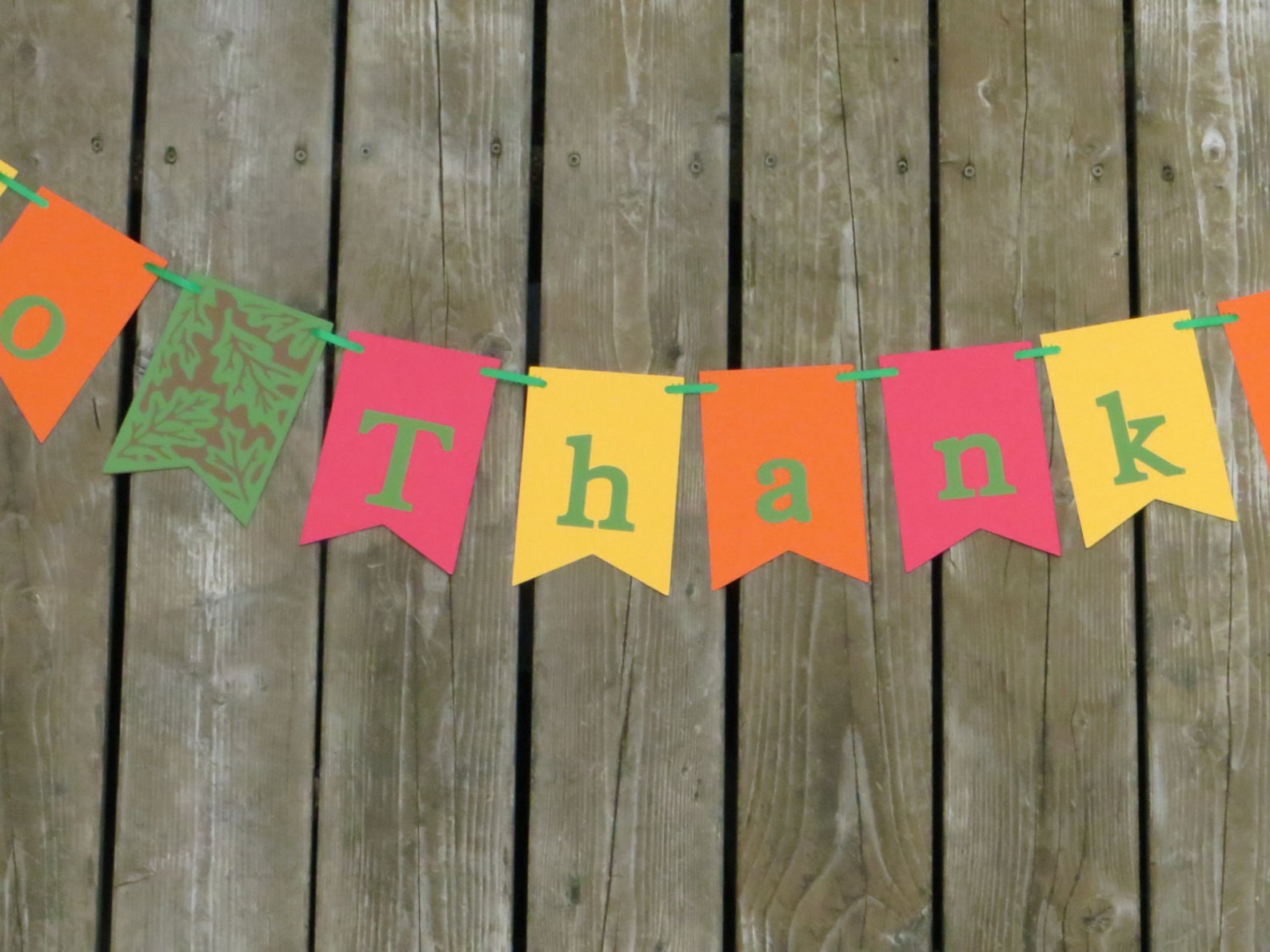So Thankful Banner, Fall Themed Banner, Thankful Bunting, Fall Colors ...
