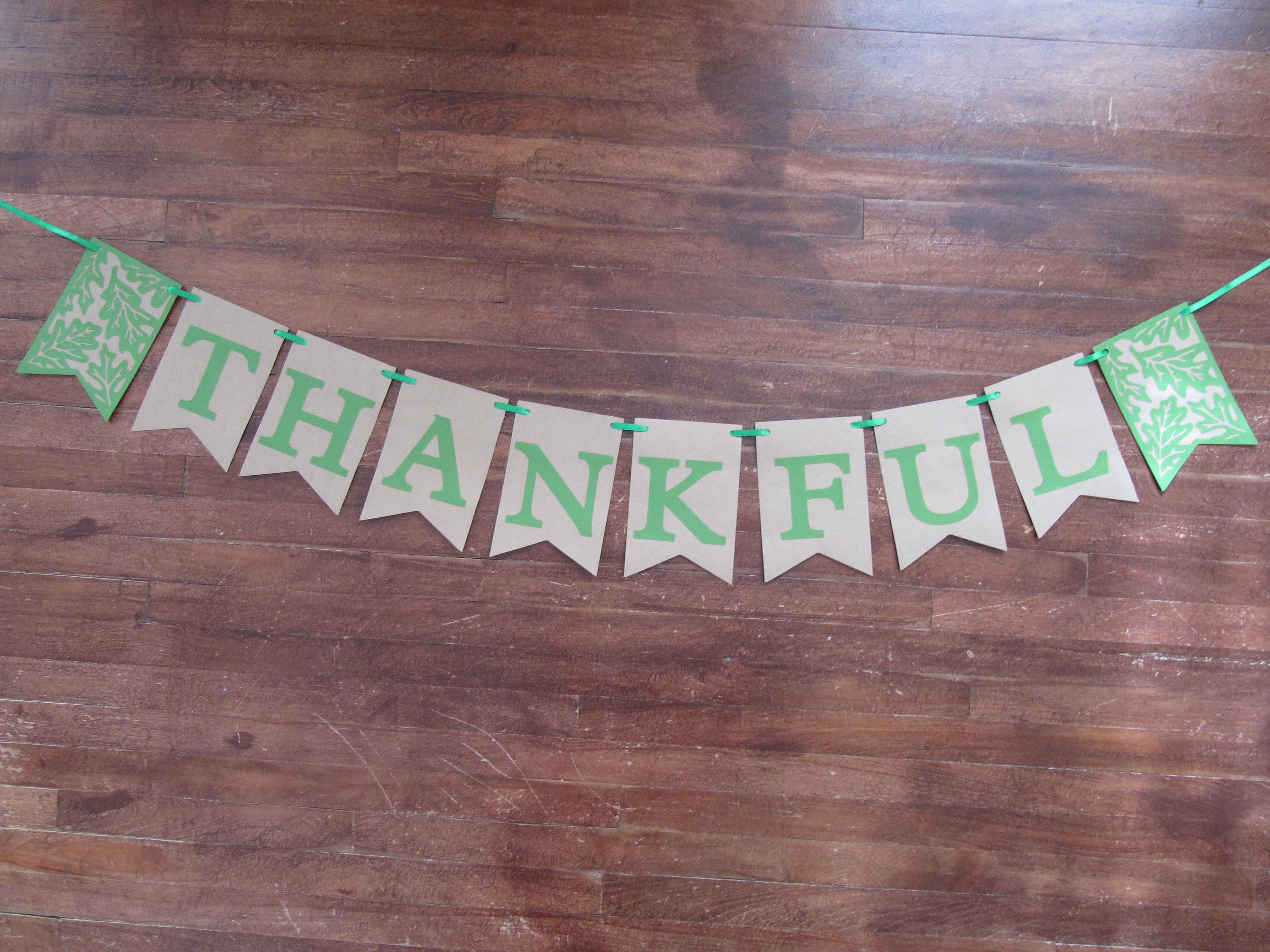 Grateful Thankful Blessed Banners, Set of 3 Banner, Fall Home Decor ...