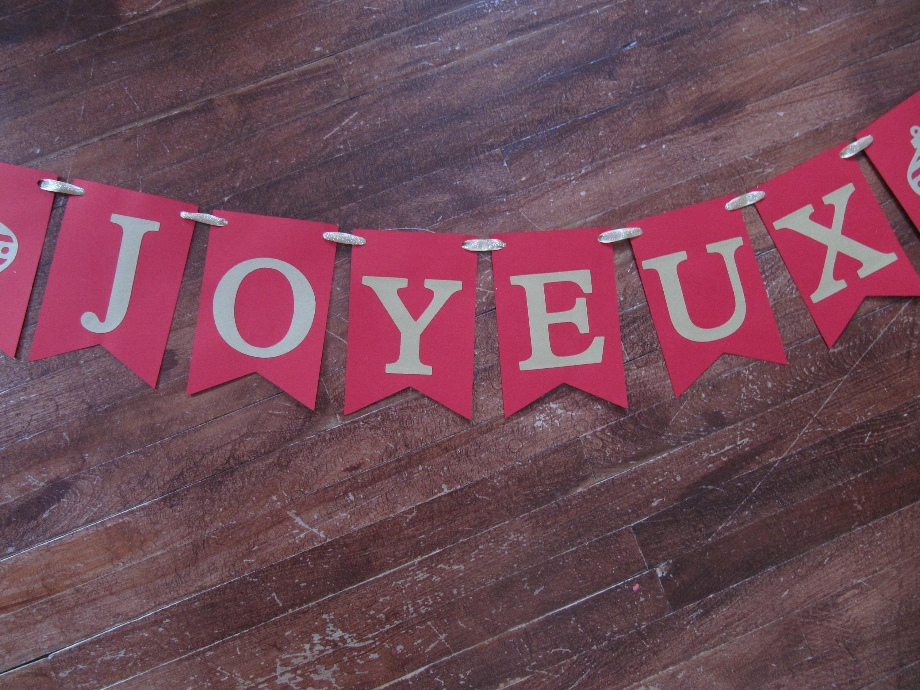 Joyeux Noel Banner Christmas Banner French Christmas Decor - Etsy Canada