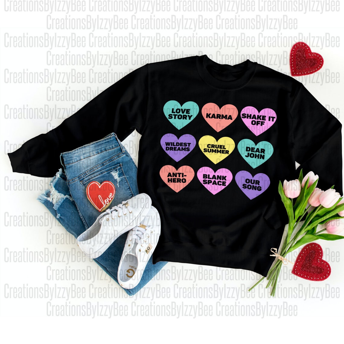 Conversation Heart SVG Bundle, Heart SVG Bundle, Taylor Swift ...