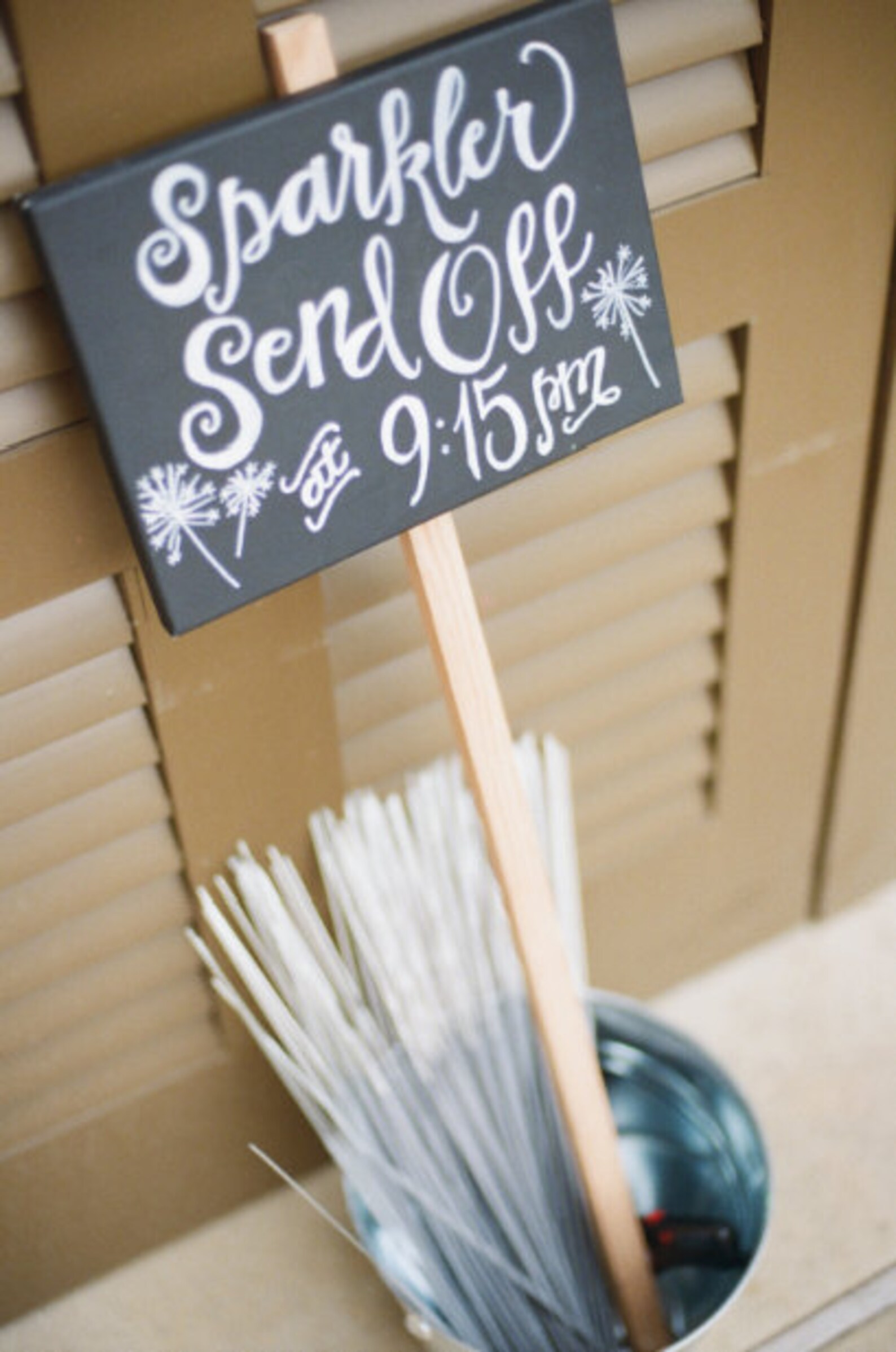 Sparkler Send off Sign - Etsy
