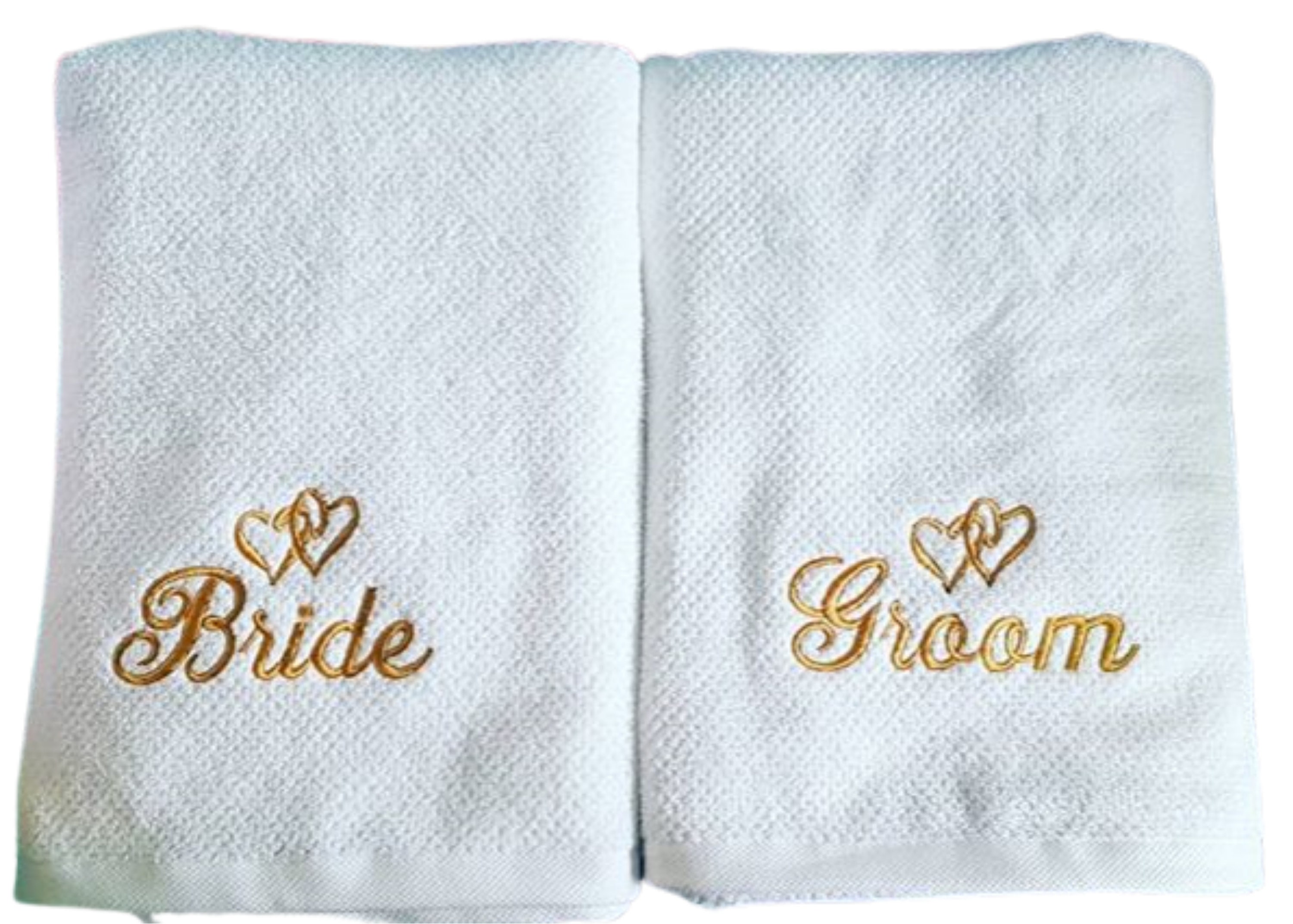 Bride and Groom Towels Set of 2 Mr and Mrs Towel Set Bath Towel or Bath Sheet Etsy UK
