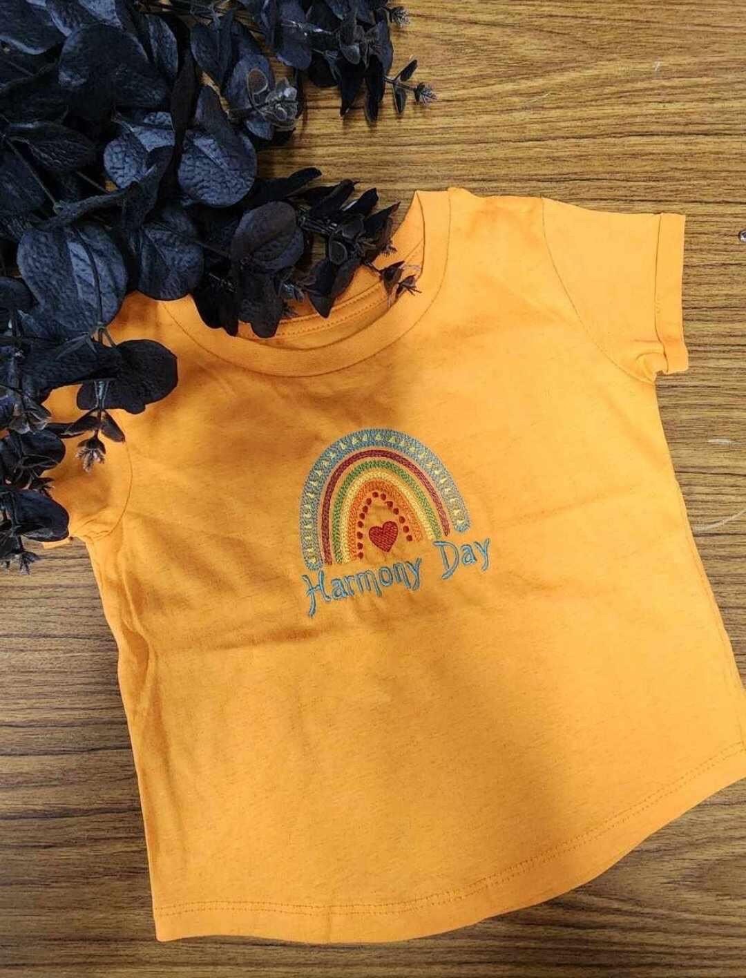 Harmony Day Shirt Embroidered Shirt Celebrate Diversity and Unity ...