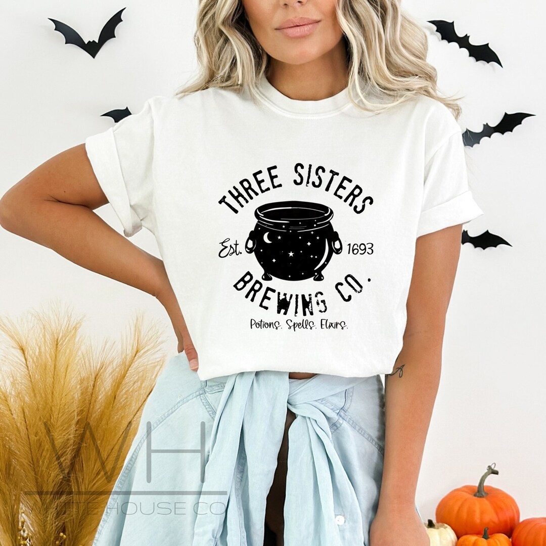 Three Sisters Shirt, Fall T-shirt, Halloween Tee, Fall Shirt, October ...