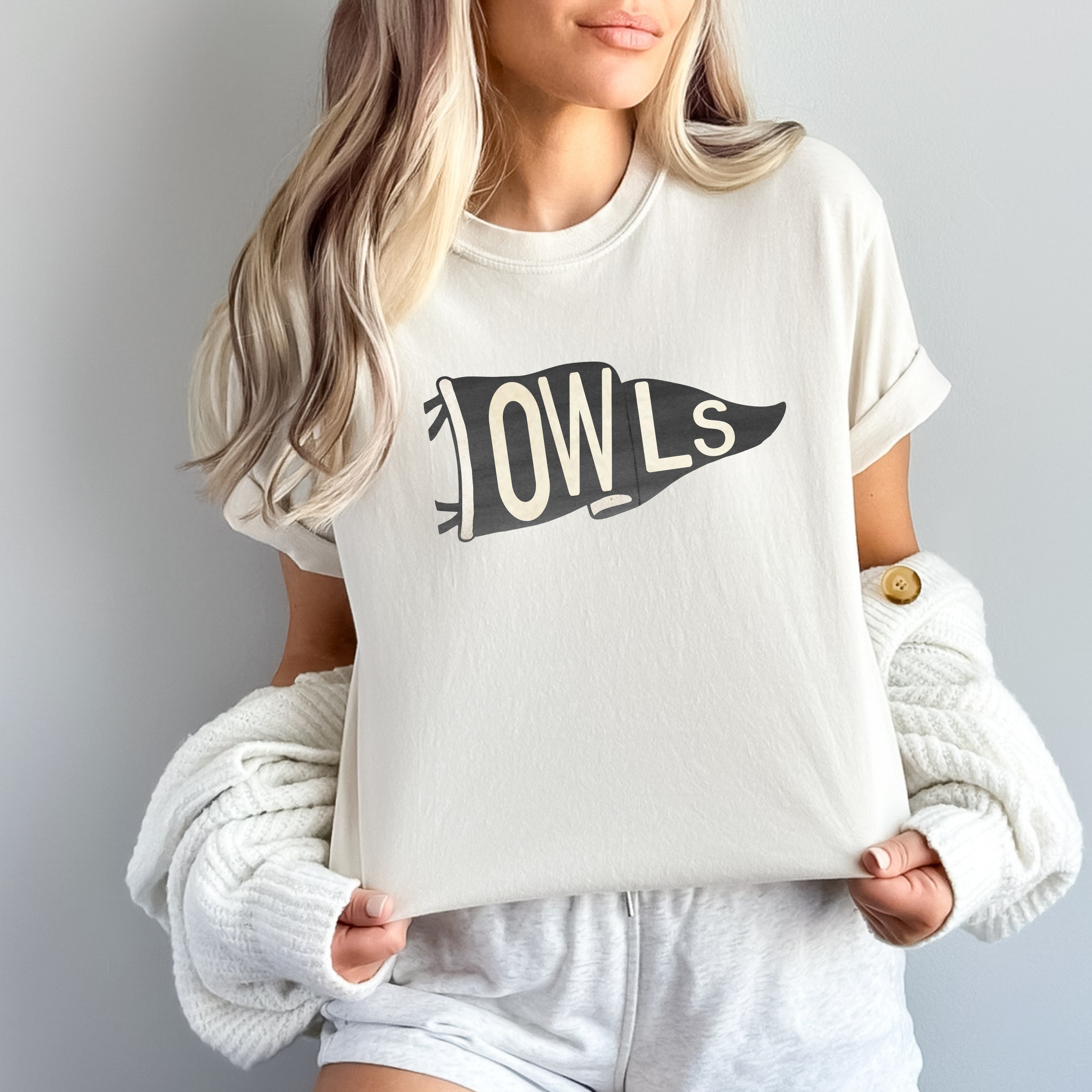 Owls Tshirt, Team Tee, Retro Shirt, Fall Shirt, Sports Tee, Owls ...