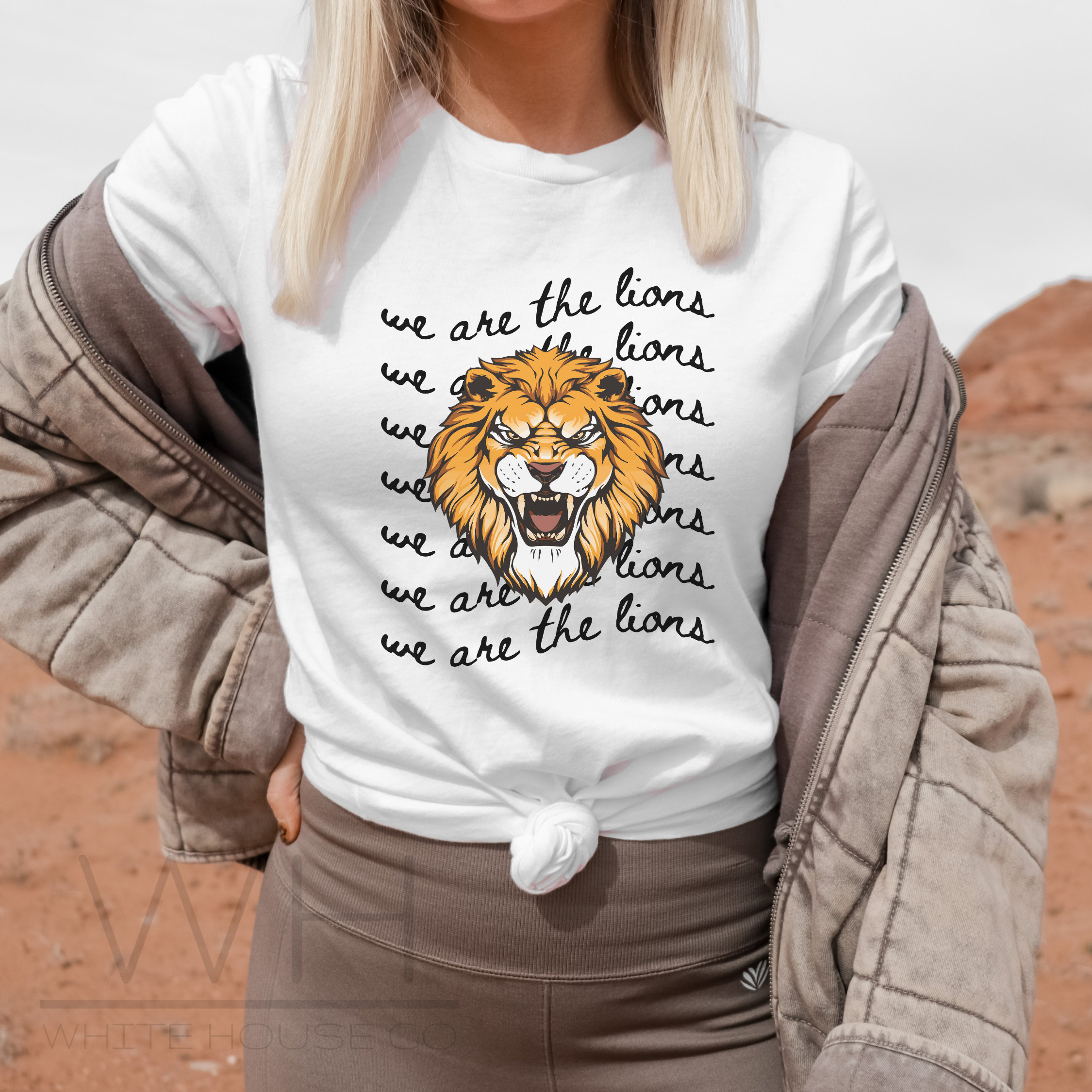Lions Shirt We Are the Lions Lions Shirt Go Lions Lions - Etsy