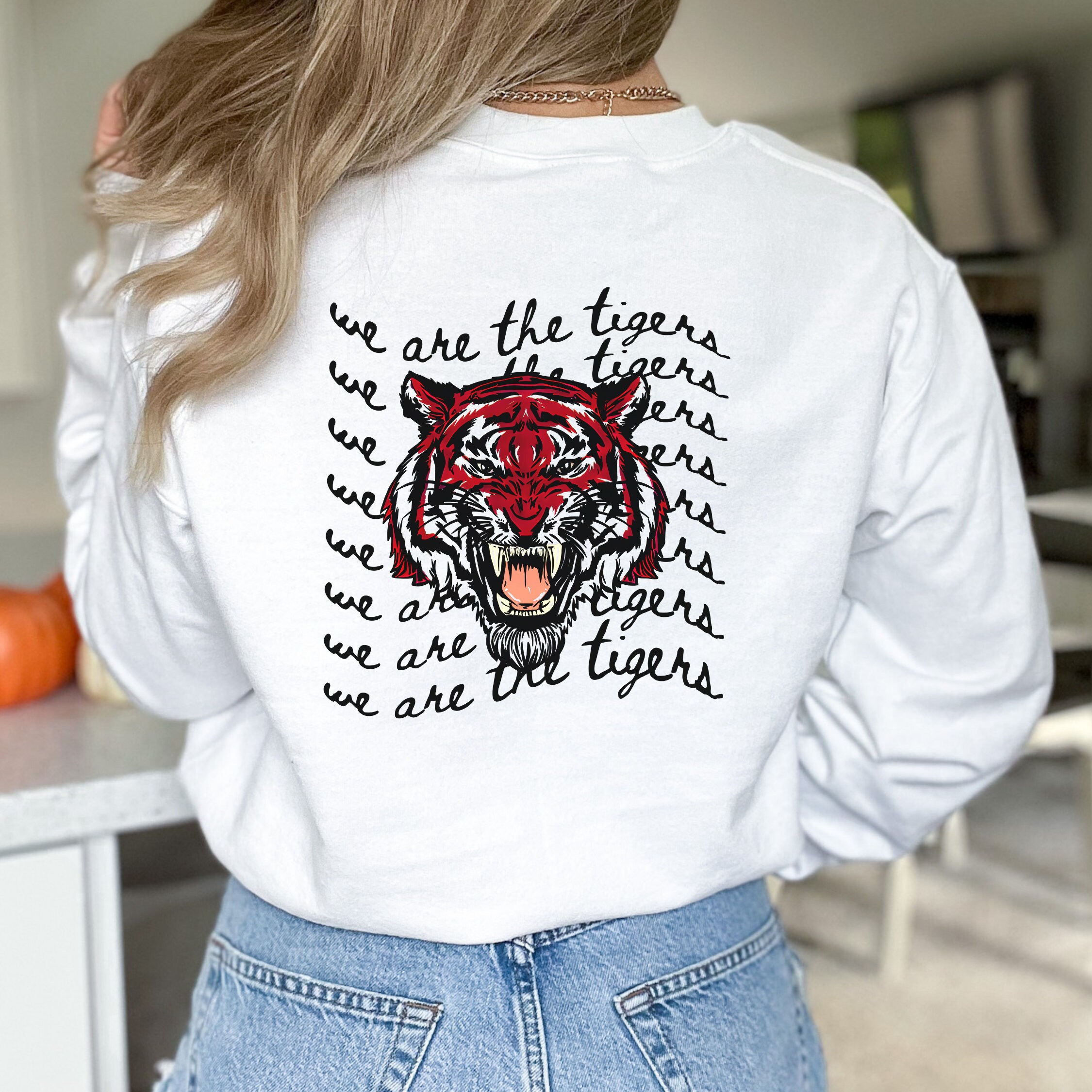 Red Tigers, Go Tigers, We Are the Tigers Shirt, Go Tigers, Fan Shirt, Teacher Shirt, School ...