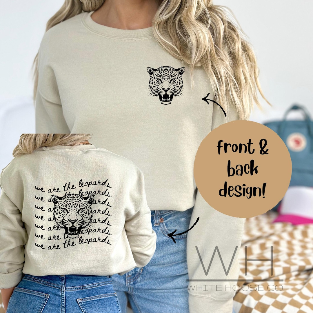 Leopard Sweatshirt, We Are the Leopards, Go Leopards, Fan Shirt ...