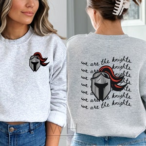 Knight Sweatshirt, We Are the Knights, Go Knights, Fan Shirt, Teacher ...