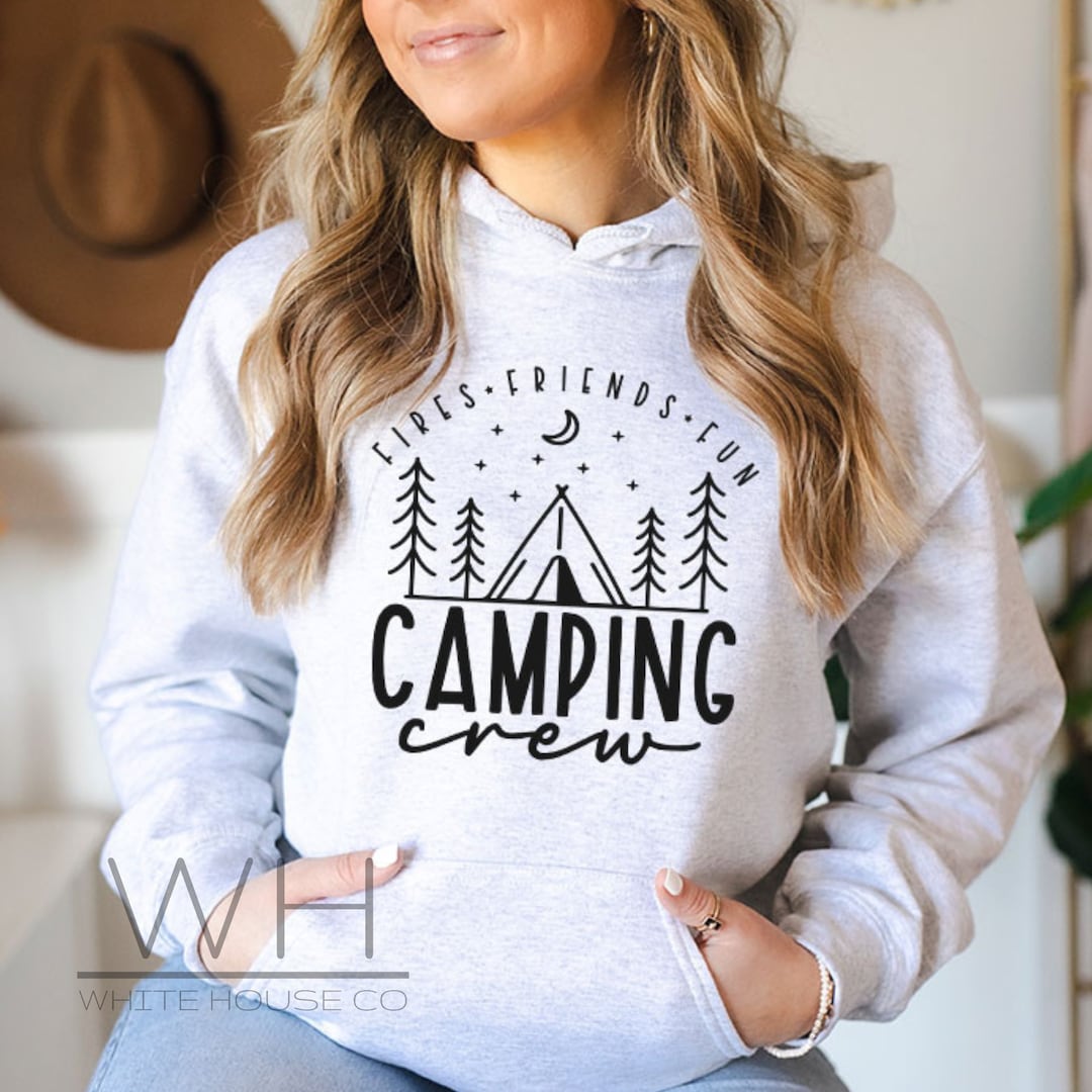 Camping Crew, Camping Sweatshirt, Summer Sweatshirt, Camp Crewneck ...
