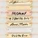 Gold Bar Necklace Handwritten Bar Necklace YOUR HANDWRITING - Etsy