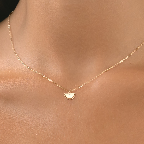 Watermelon Necklace - Etsy