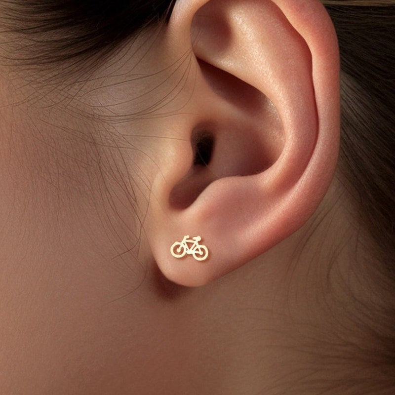 Cycling Jewelry Earrings - Etsy