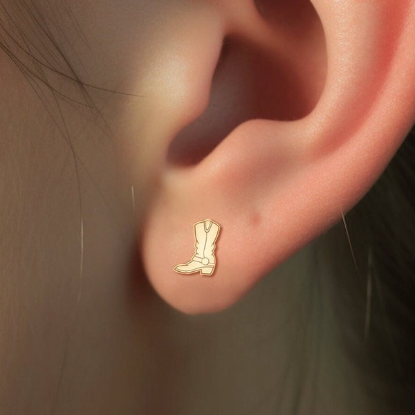 Boot Earrings - Etsy