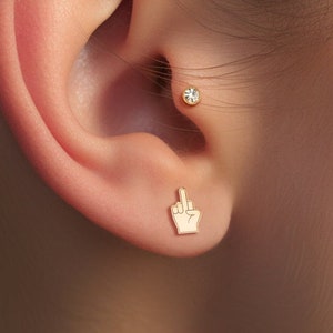 Funky ear studs store