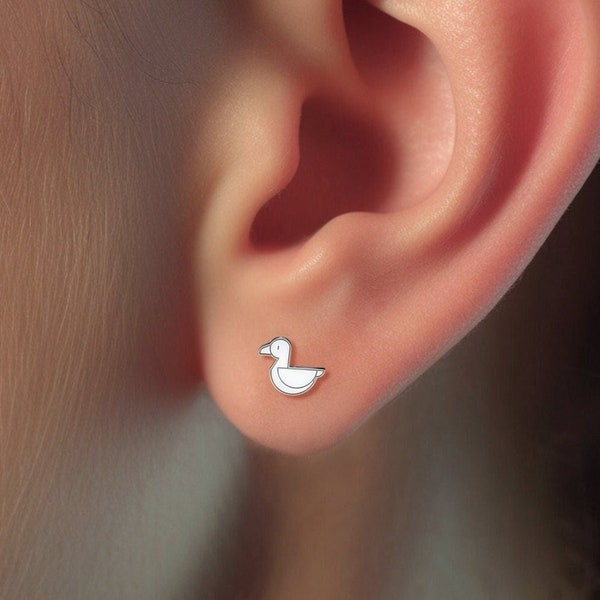 Duck Earrings - Etsy