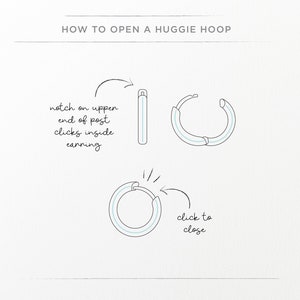 Treble-clef Musical Note Charm Hoop Earrings - Gold Vermeil, Silver ...