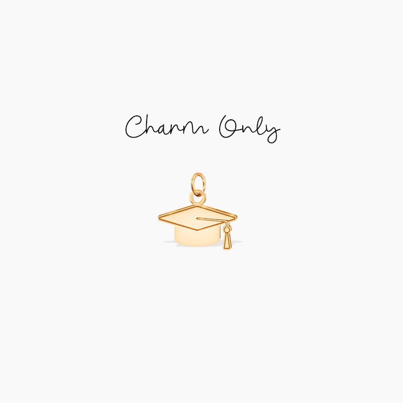 Graduation Cap Charm - Etsy