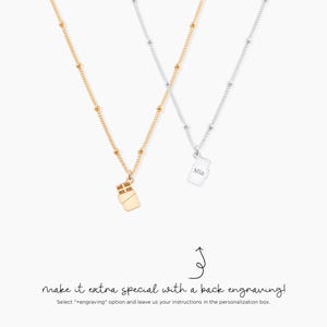 Chocolate Bar Necklace Dainty Food Jewelry Candy Bar Charm Miniature ...