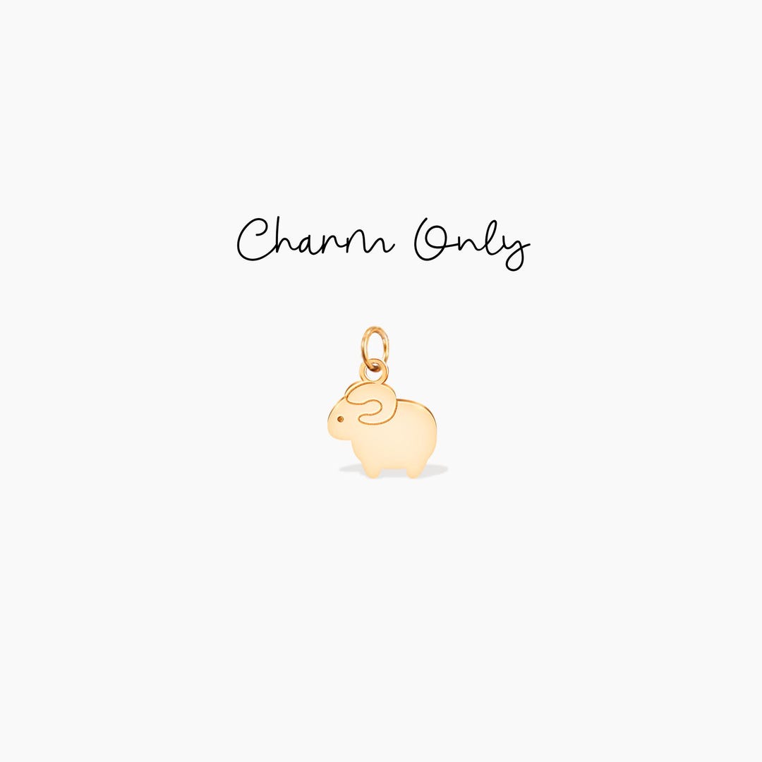 Ram Charm Zodiac Jewelry Ram Pendant Animal Charm Horoscope Charm ...