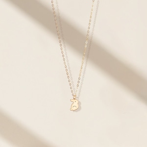 Bunny Necklace Sterling Silver Cute Bunny Dutch Rabbit Womens Rabbit ...