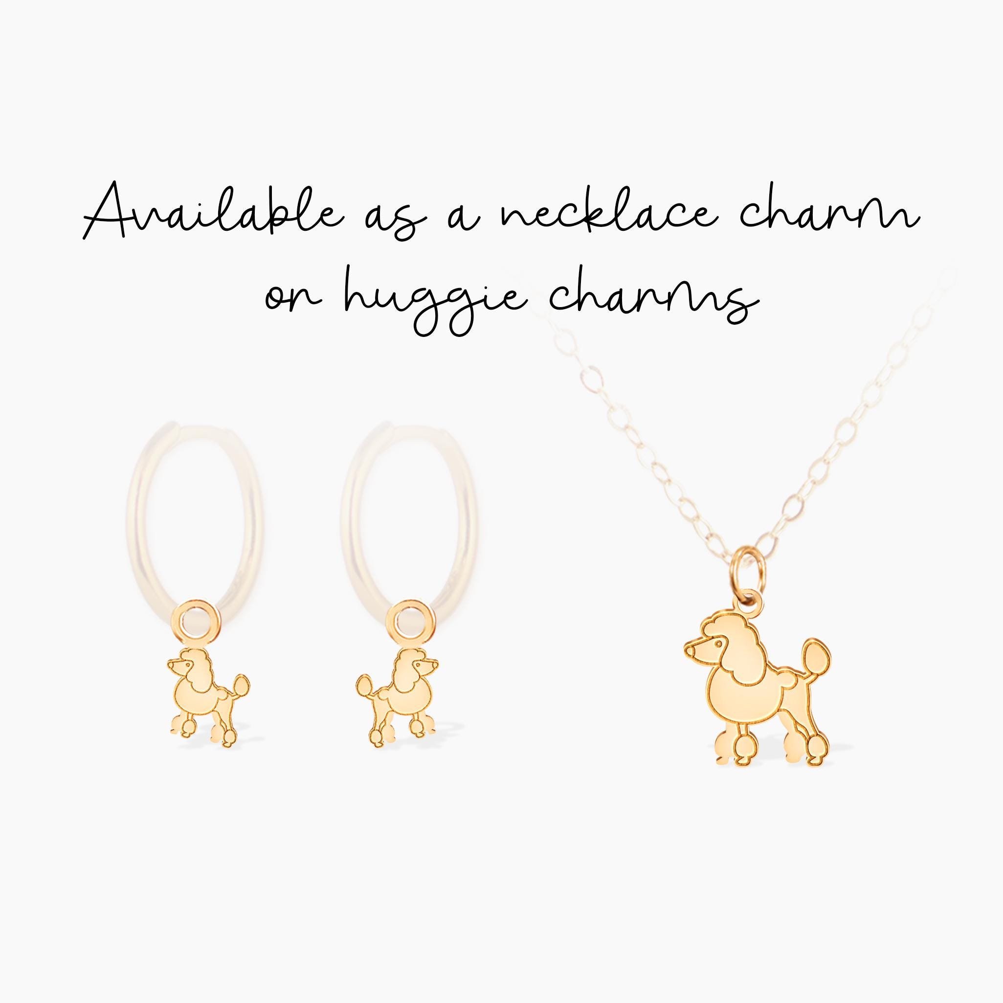 Poodle Charm Dog Pendant Poodle Jewelry Dog Charm Add on Charm Poodle ...