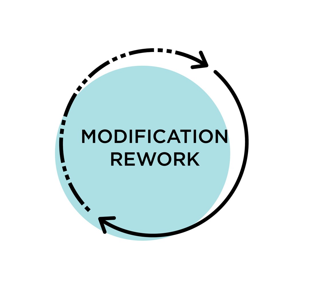 Re-work / Modifications Add on to Order / Free Shipping - Etsy