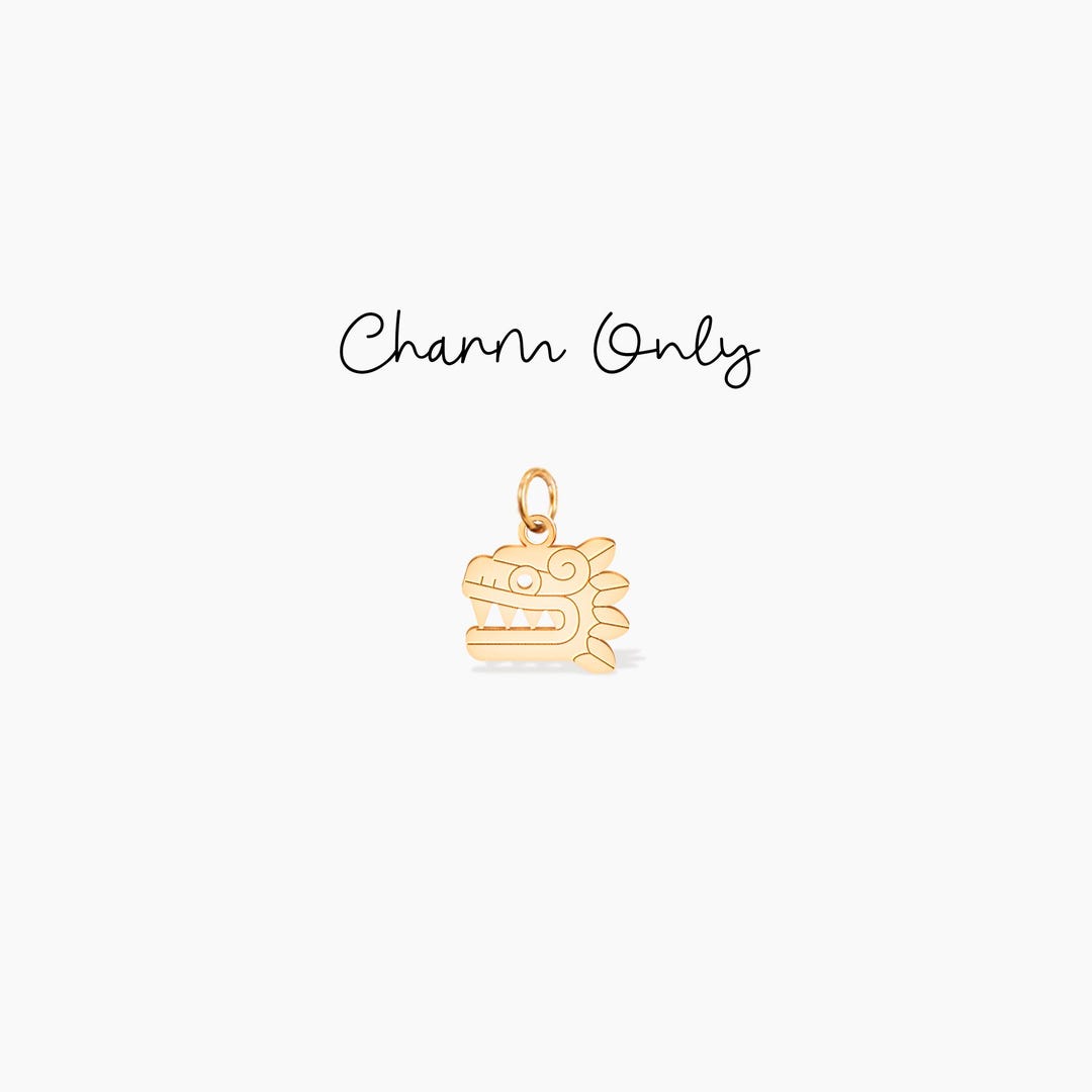 Aztec Dragon Charm Gold Mayan Charm Pendant Dainty Jewelry Add on Charm ...