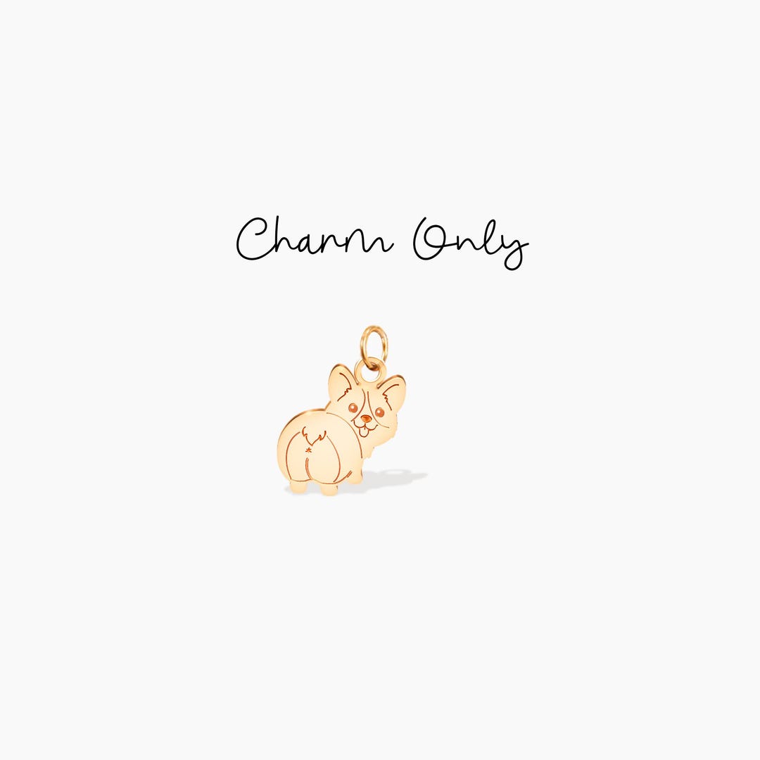 Corgi Charm Add on Charm Dog Charm Jewelry Furry Friend Puppy Pendant ...