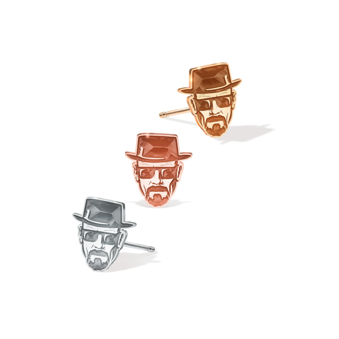 Breaking Bad Stud Earrings Funny Meme Earrings Dainty Earrings Gift for ...