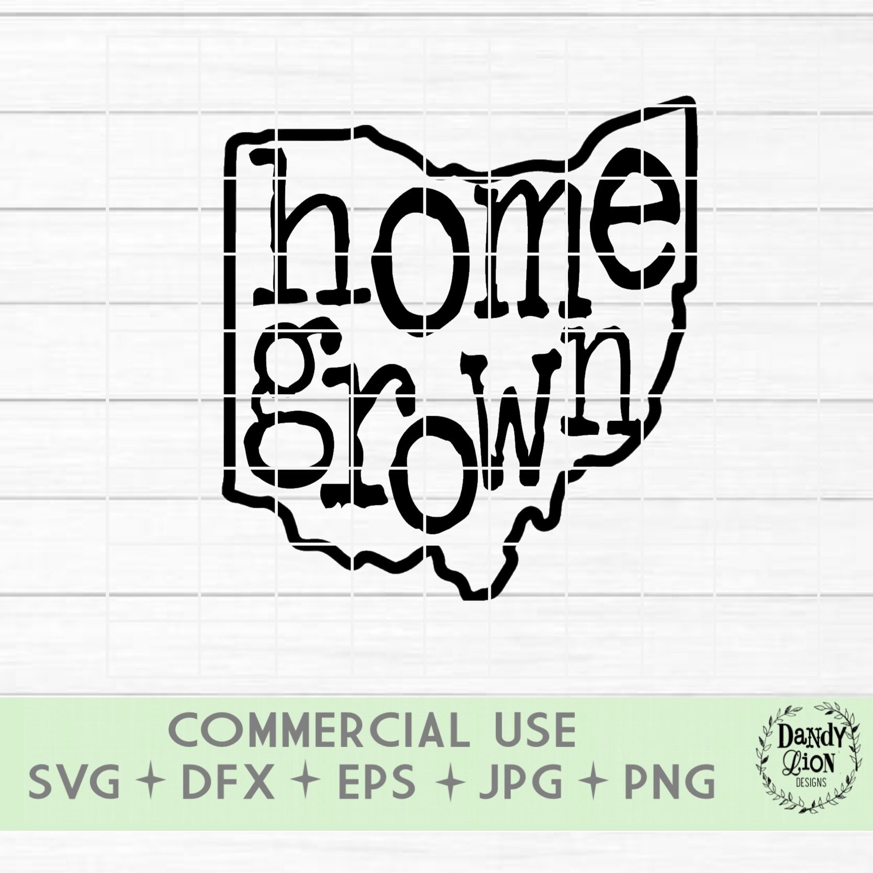 Home Grown Ohio SVG Cut File - Etsy