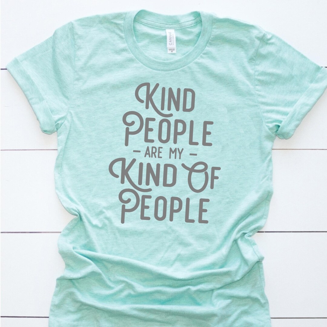 Kind People SVG Cut File - Etsy