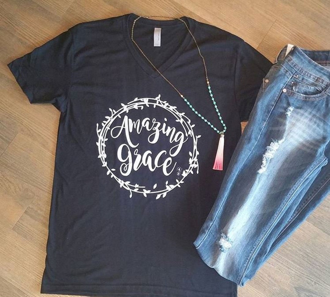 Amazing Grace SVG Cut File - Etsy