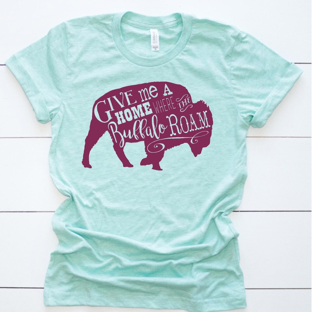 Buffalo Roam SVG Cut File - Etsy