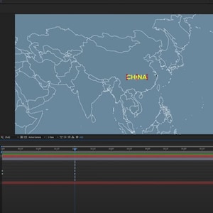 Animated Travel Map (US & World) - After Effects - Etsy