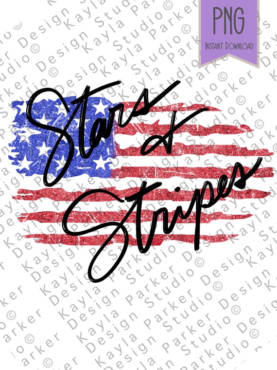 USA Patriotic American Flag Stars and Stripes Duo Bundle - Etsy