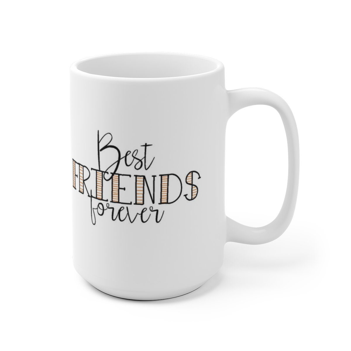 Best Friends Forever personalized Coffee Mug Tea Cup custom | Etsy
