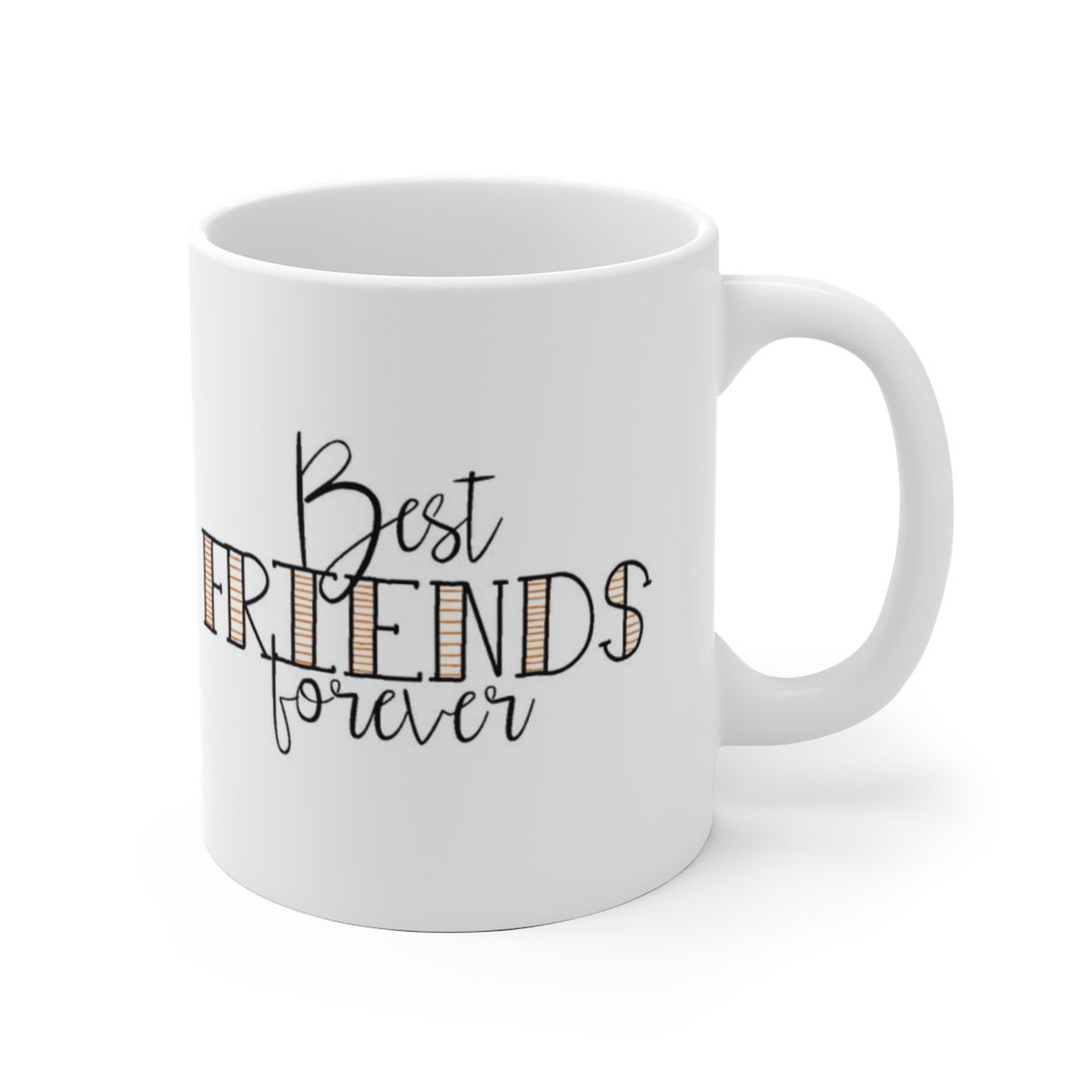 Best Friends Forever Personalized Coffee Mug Tea Cup Custom | Etsy