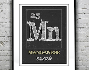 Periodic Table Boron Poster Art Print Periodic Table of - Etsy