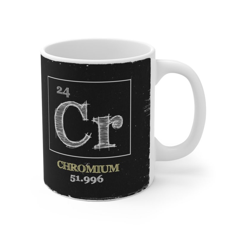 Chromium Cr Periodic Table of Elements Coffee Mug Chemistry - Etsy