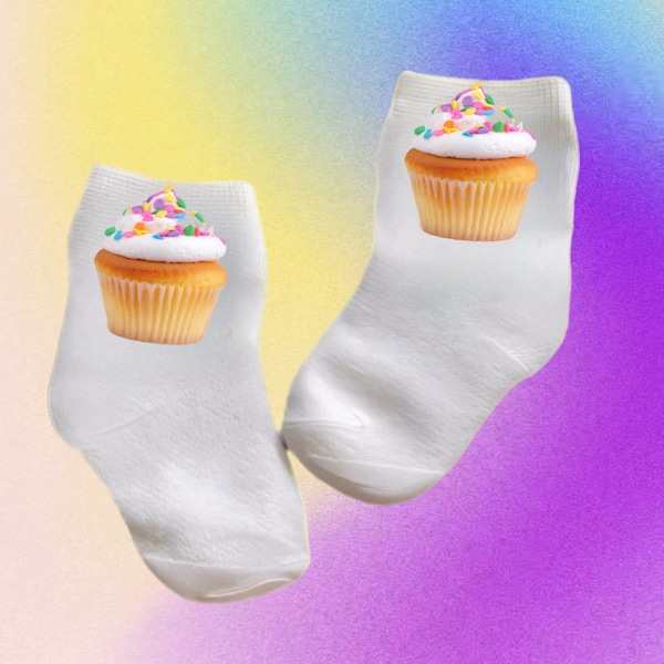 Cupcake Socks - Etsy